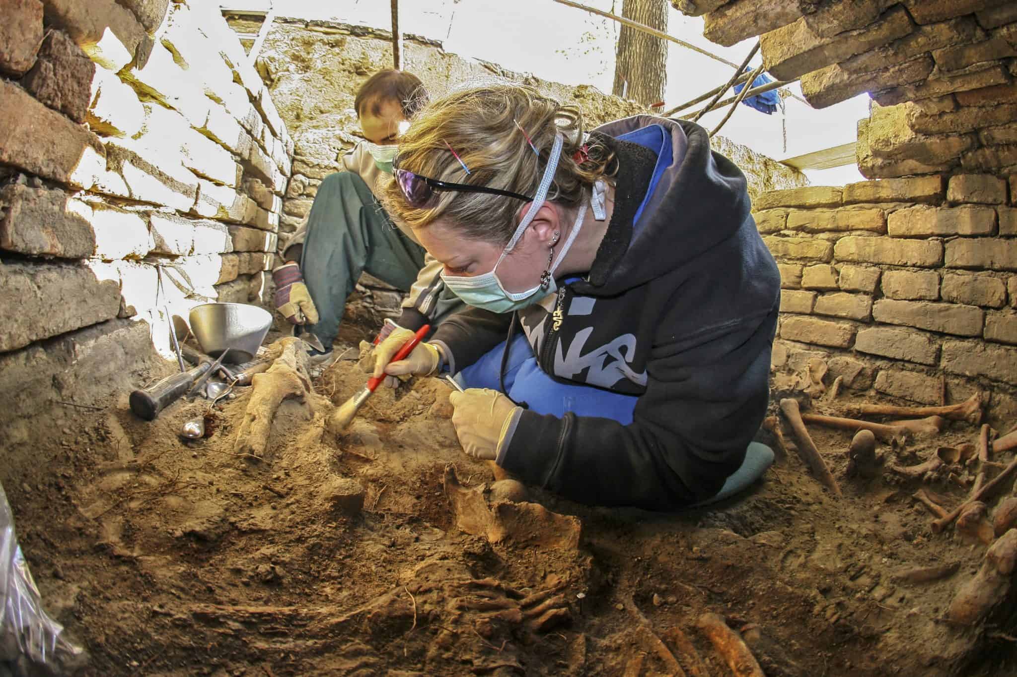 Archéologues au travail - UNEQ